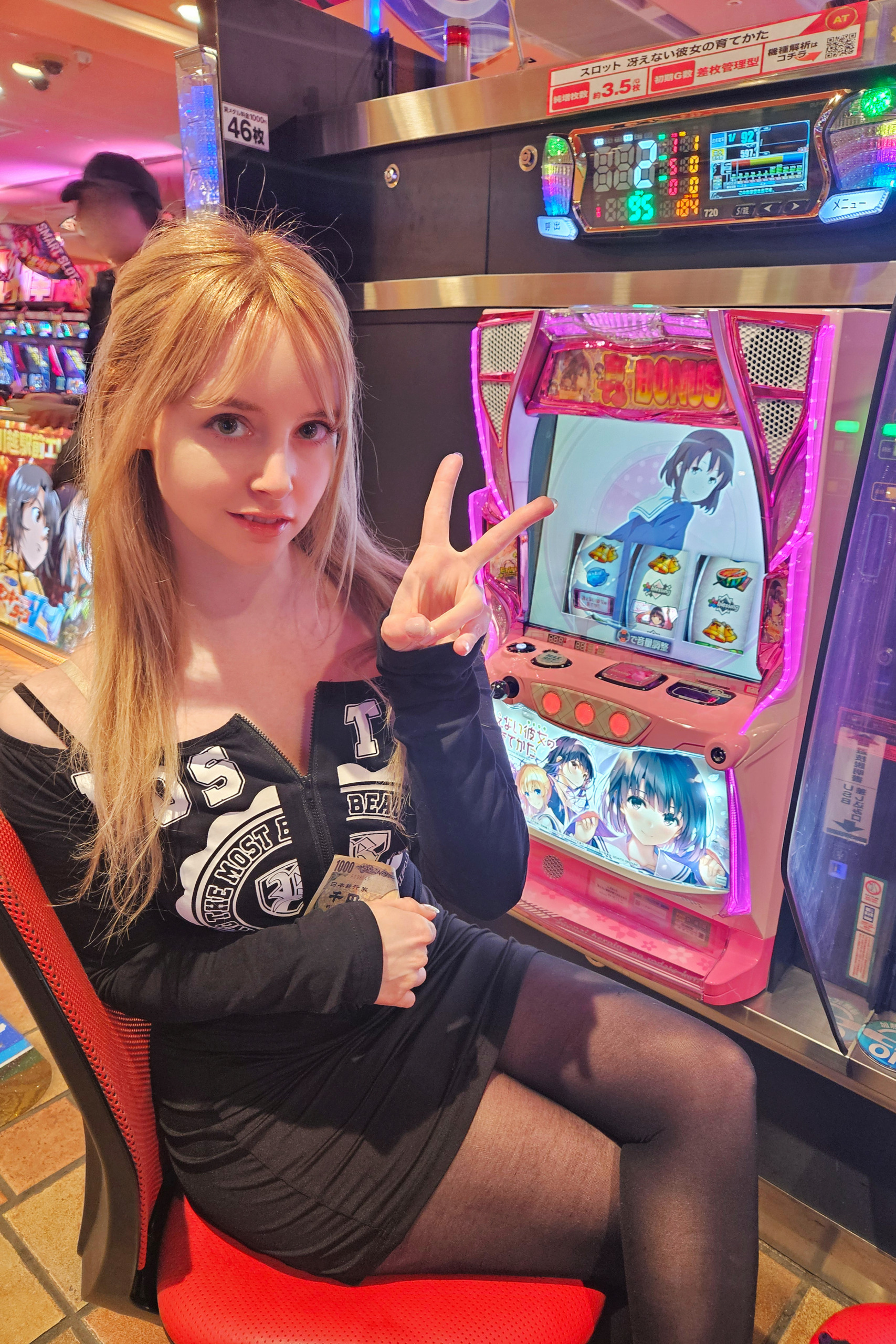 黒船天使、初のパチンコで“奇妙”な体験「従業員が知らないなんてどうして…？」＜ジェマ・ルイーズの航海日誌 #13＞ - QJWeb クイック・ジャパン ウェブ