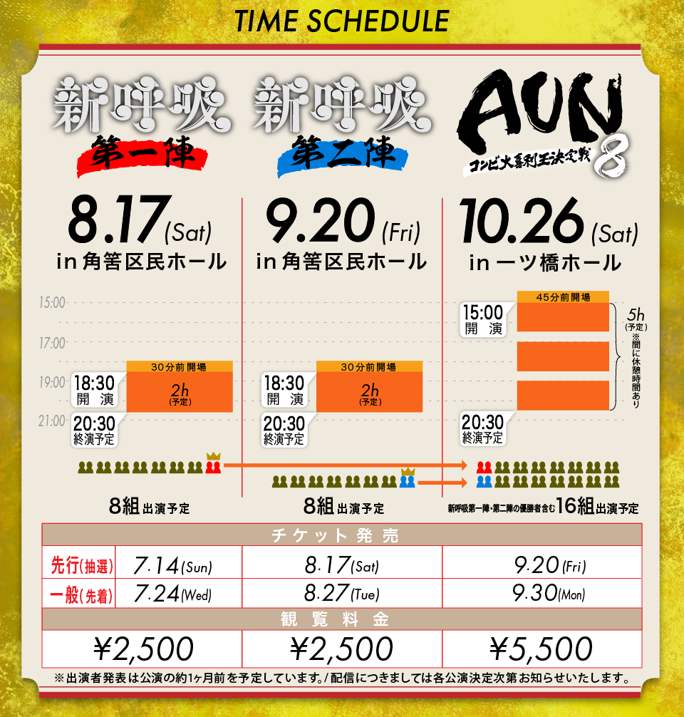 シモリュウ、ナユタ、人間横丁、キャプテンバイソンら出演決定、第8回『AUN』予選第一陣 - QJWeb クイック・ジャパン ウェブ